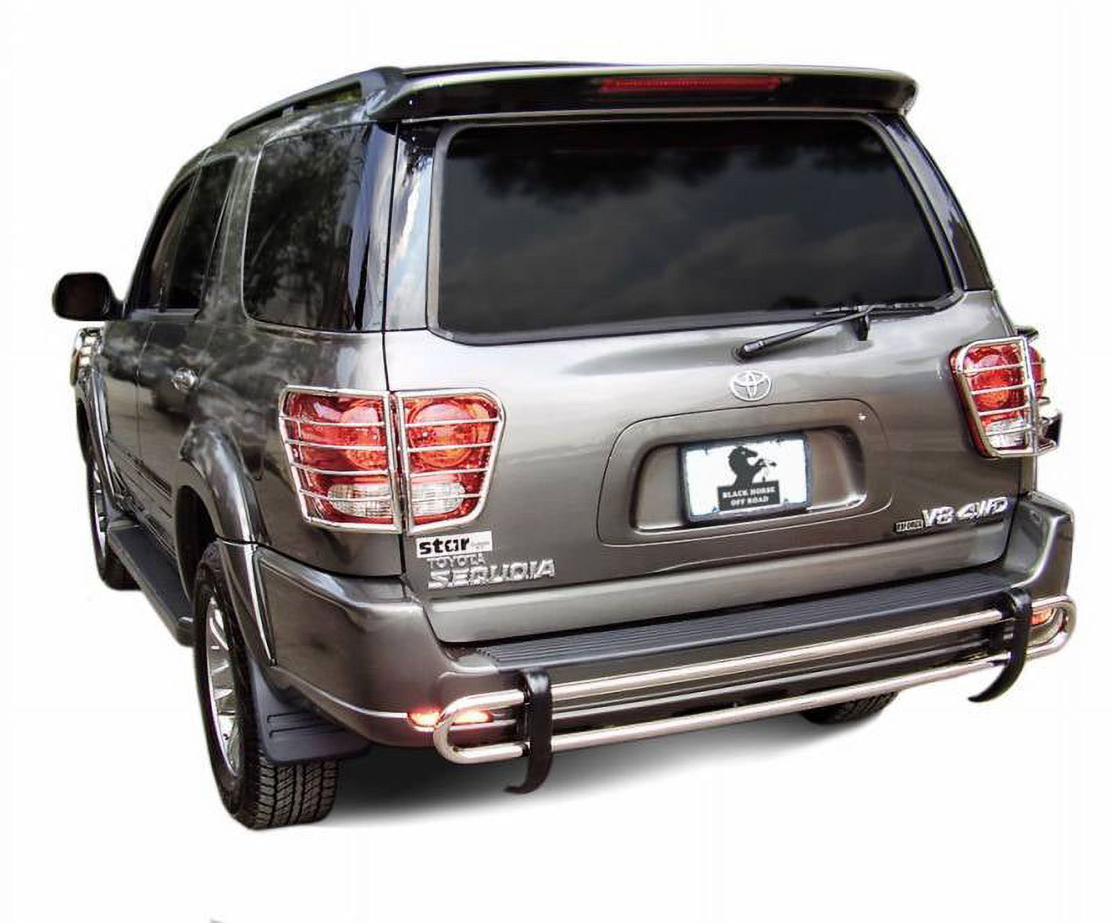 Black Horse Rear Bumper Guard 8D094828SS For 01-07 Toyota Sequoia ...