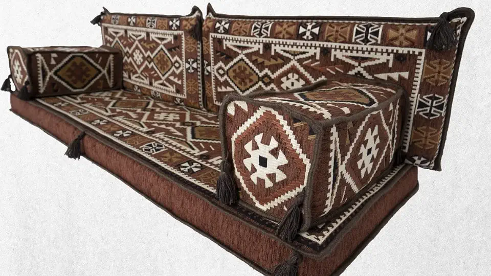 Oriental Couch,Brown Arabic Majlis,Arabic Sofa Floor Seating Set ...