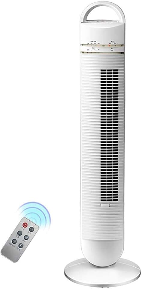 USB Oscillating Vertical Fan with Remote Control Portable Powerful ...
