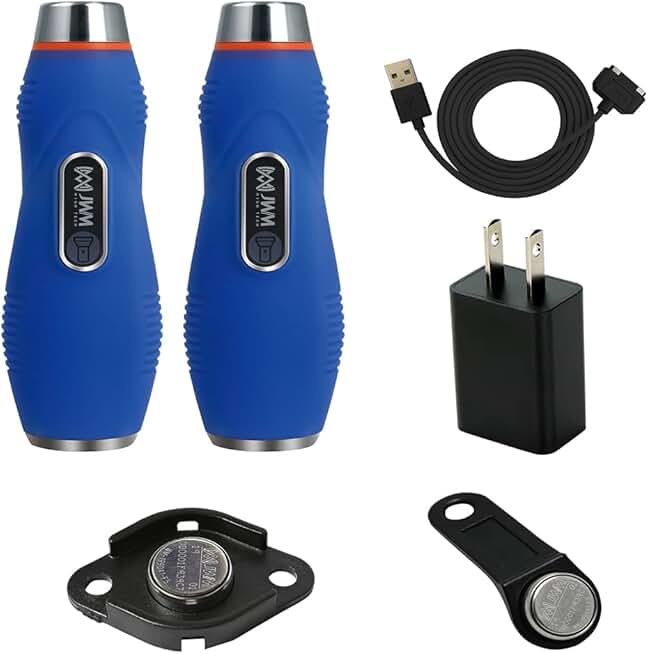 JWM 2PCS iButton Guard Patrol Tour Security Wand, Touch Flashlight ...