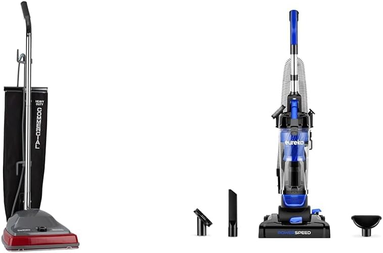 Sanitaire SC679K Tradition Upright Commercial Bagged Vacuum, Red ...