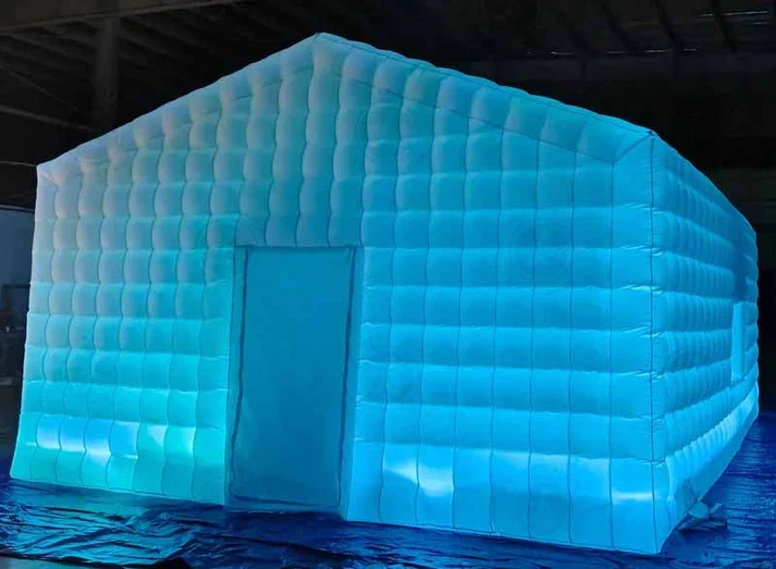 Large White Inflatable Nightclub for Sale Disco Tent Cube Wedding Tent ...