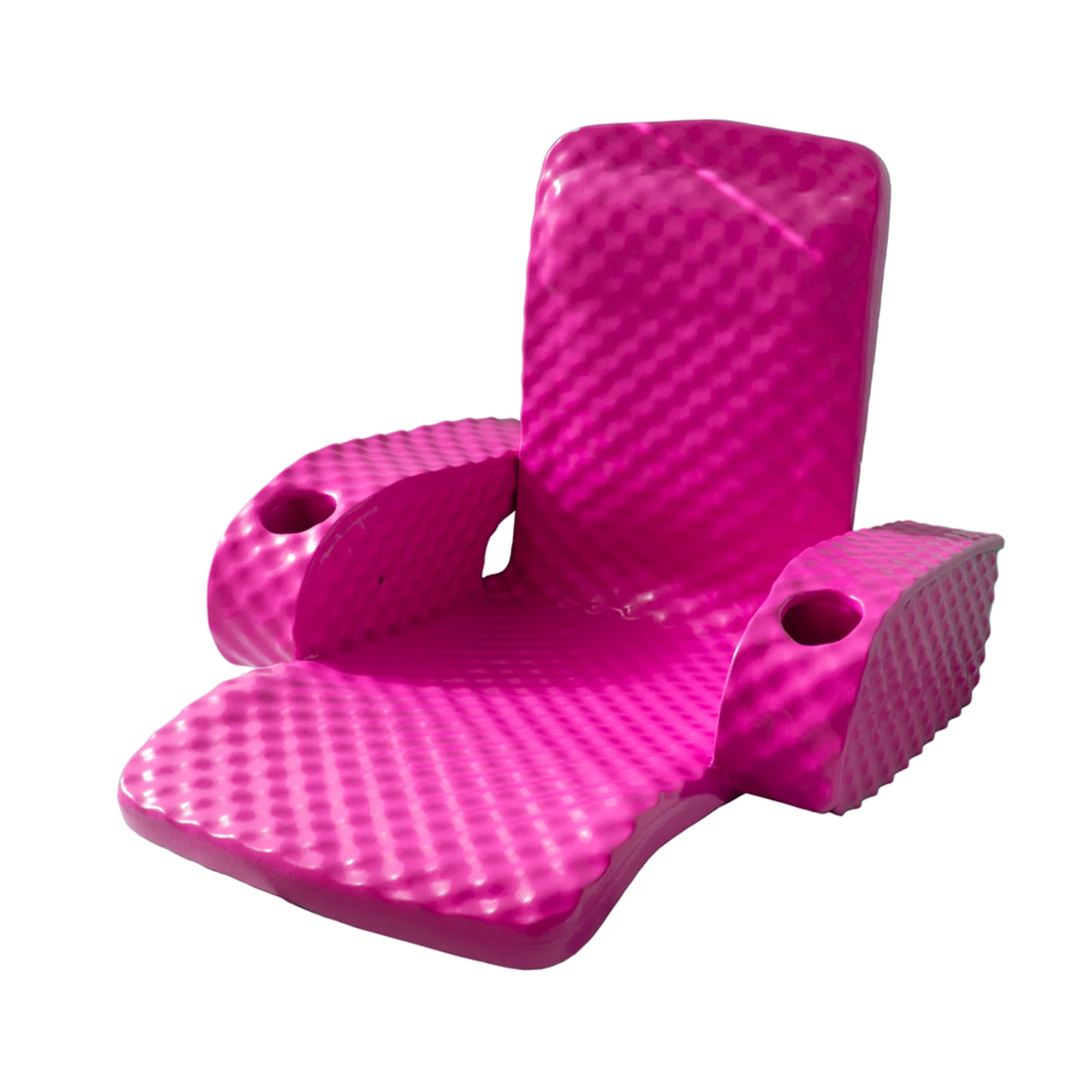 TRC Recreation Baja Folding Armchair Swimming Pool Float, Flamingo Pink ...