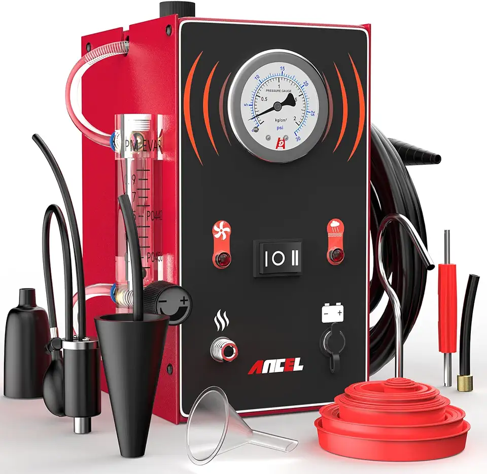 ANCEL S300 Smoke Machine Automotive Built in Air Pump, EVAP Smoke ...