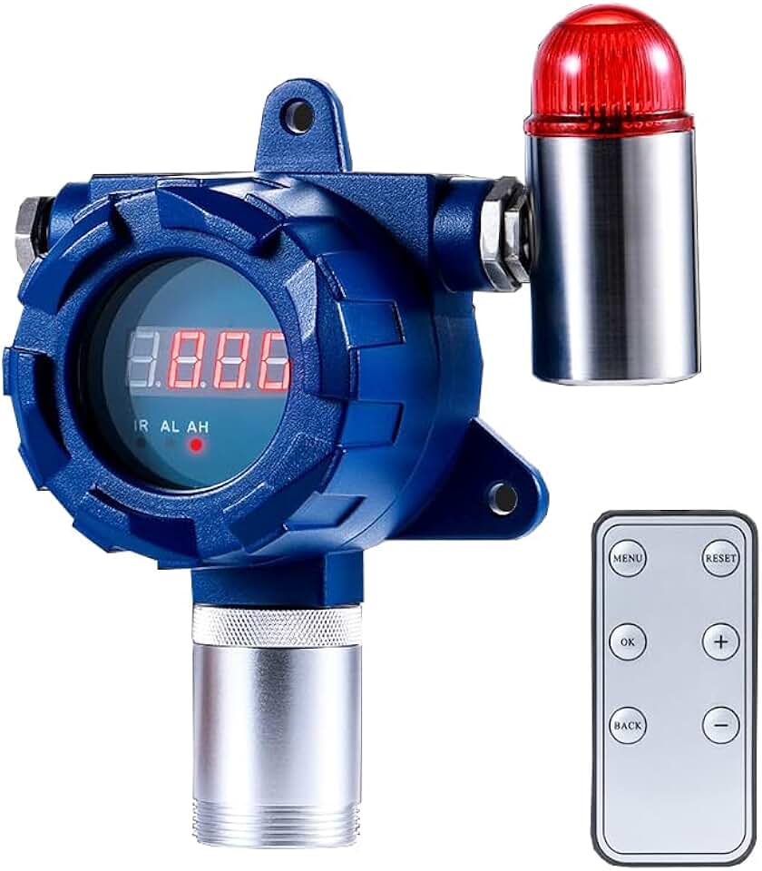 Sulfur Dioxide Leak Detector SO2 Gas Monitor with Sound & Light Alarm ...