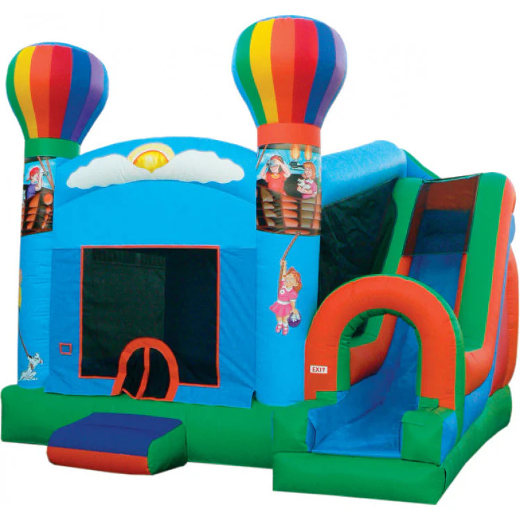 Bounce House Trampoline Bouncy Castle Inflatable Slide Combo Jumping ...