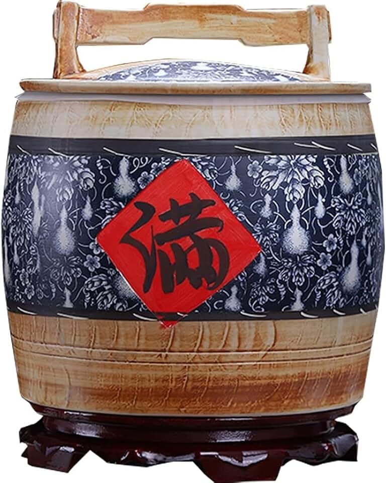 Food Storage Containers Rice Storage Container Ceramic Rice Cylinder ...