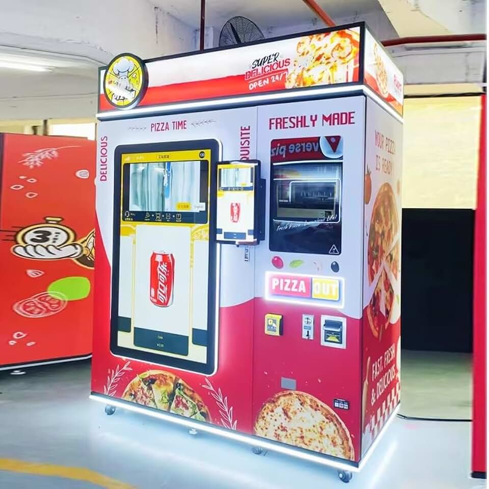 Industrial-Scale Pizza Preparation Machine, Fully Automated Pizza ...