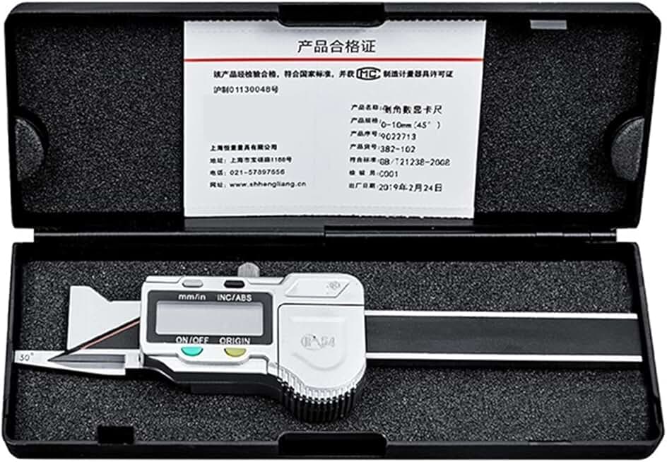 Measuring Tool Digital Caliper 0-30 ° 0-45 ° Chamfer Caliper Stainless ...