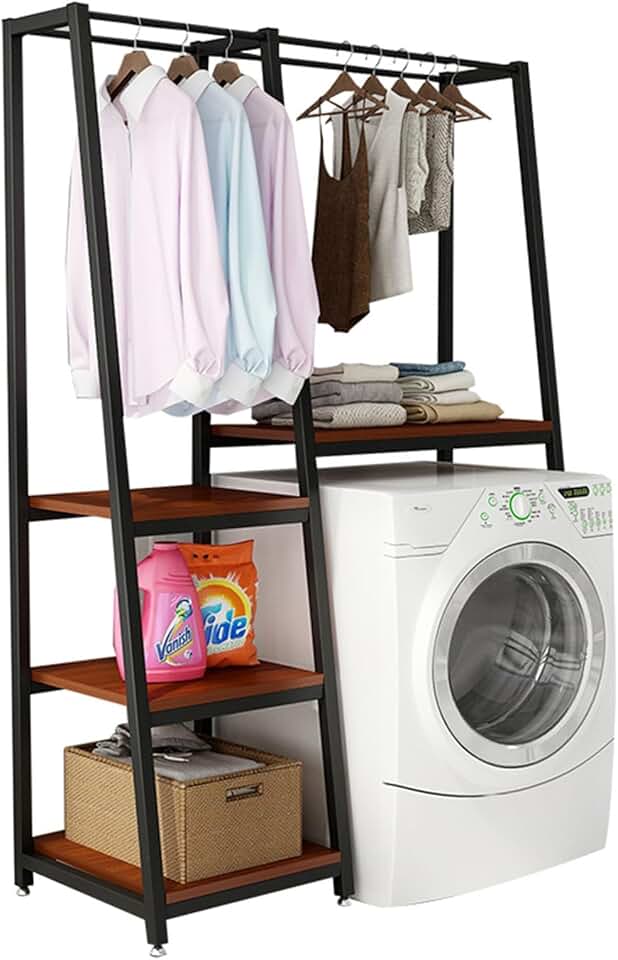 Washing Machine Storage Rack, Metal Shelves,Washing Machine Storage ...