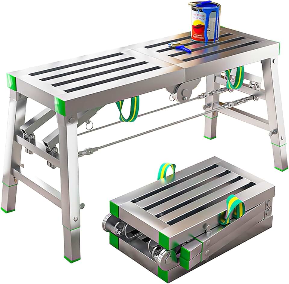 Portable Fold Work Platform, Steel Scaffolding Equipment, Height ...