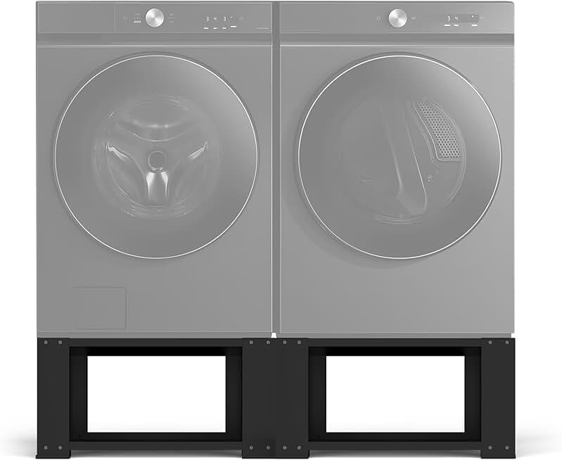 Washer and Dryer Stand Fit 27 and 28 Inch - Laundry Pedestal for Washer ...