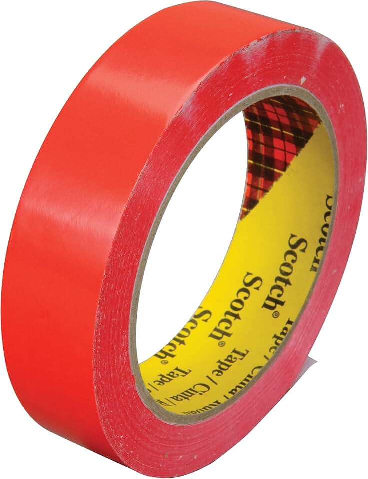 Scotch Colored Film Tape 690 Red, 9 mm x 66 m (Case of 192) - Arizona ...