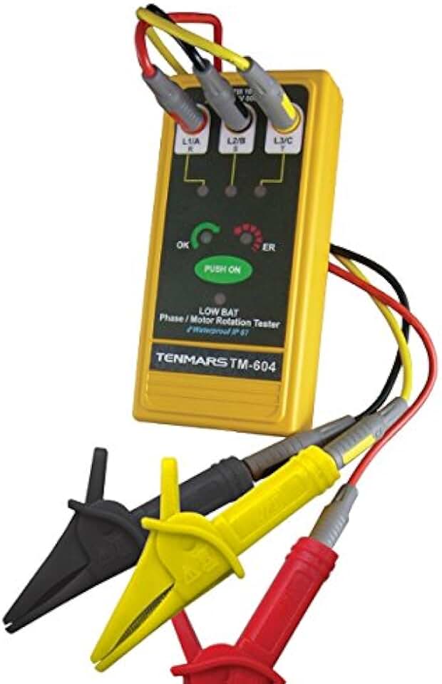 3 Phase/Motor Rotation Tester - Arizona Outlet