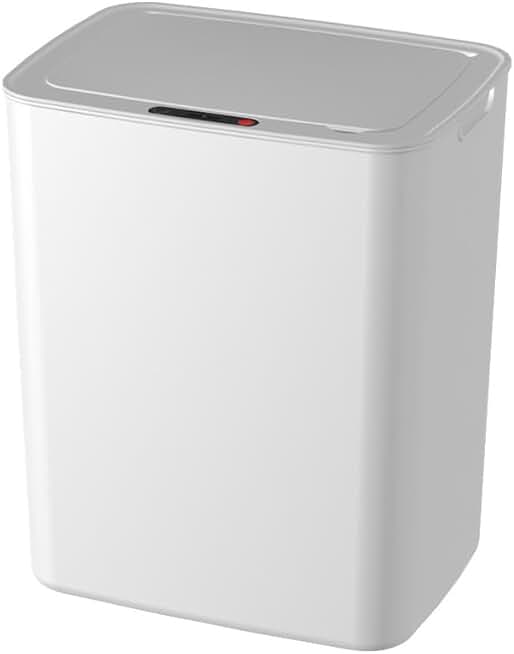 Kitchen Trash Bin Bathroom Touch Trash Can in The Toilet Smart Bucket ...