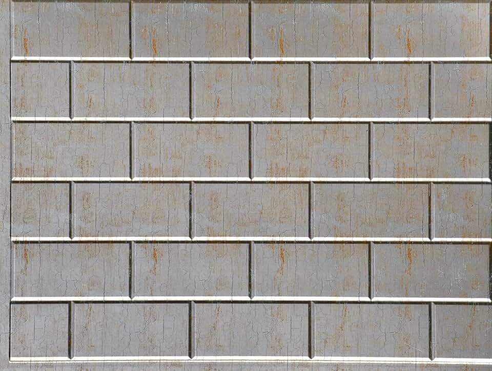124 Subway Tile 3D PVC Wall Panels 4ft. x 8ft. (Covers/ 32 sq. ft.), 1 ...