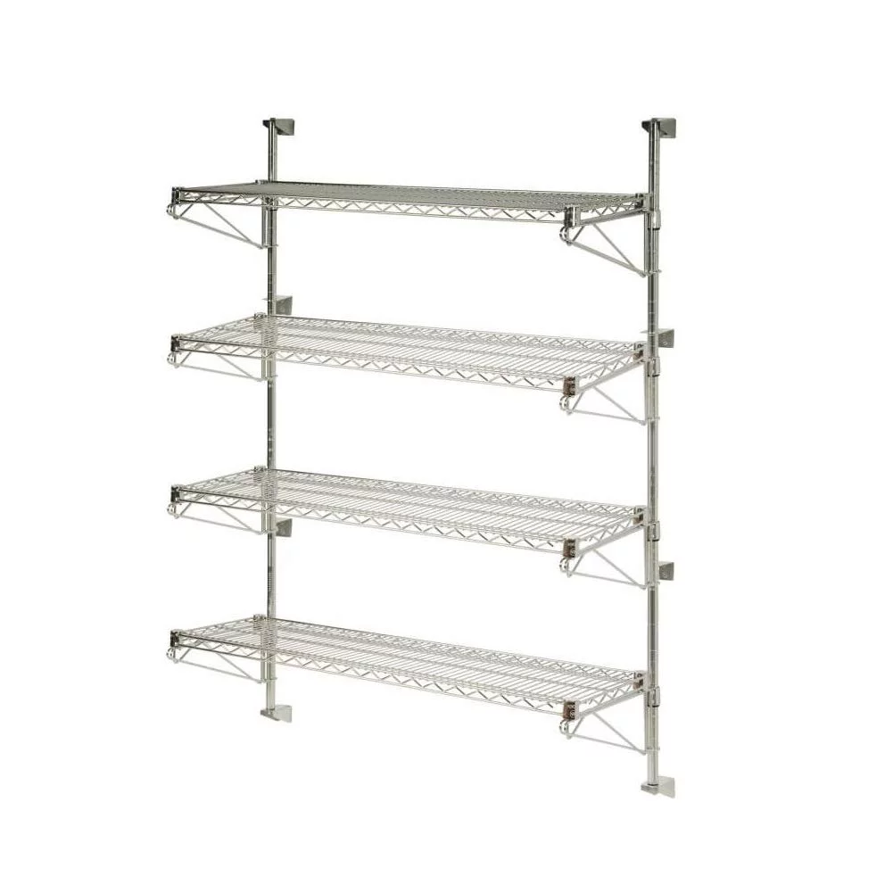 18" Deep x 24" Wide x 54" High 4 Tier Adjustable Wall Mount Shelving Kit - Costco Arizona