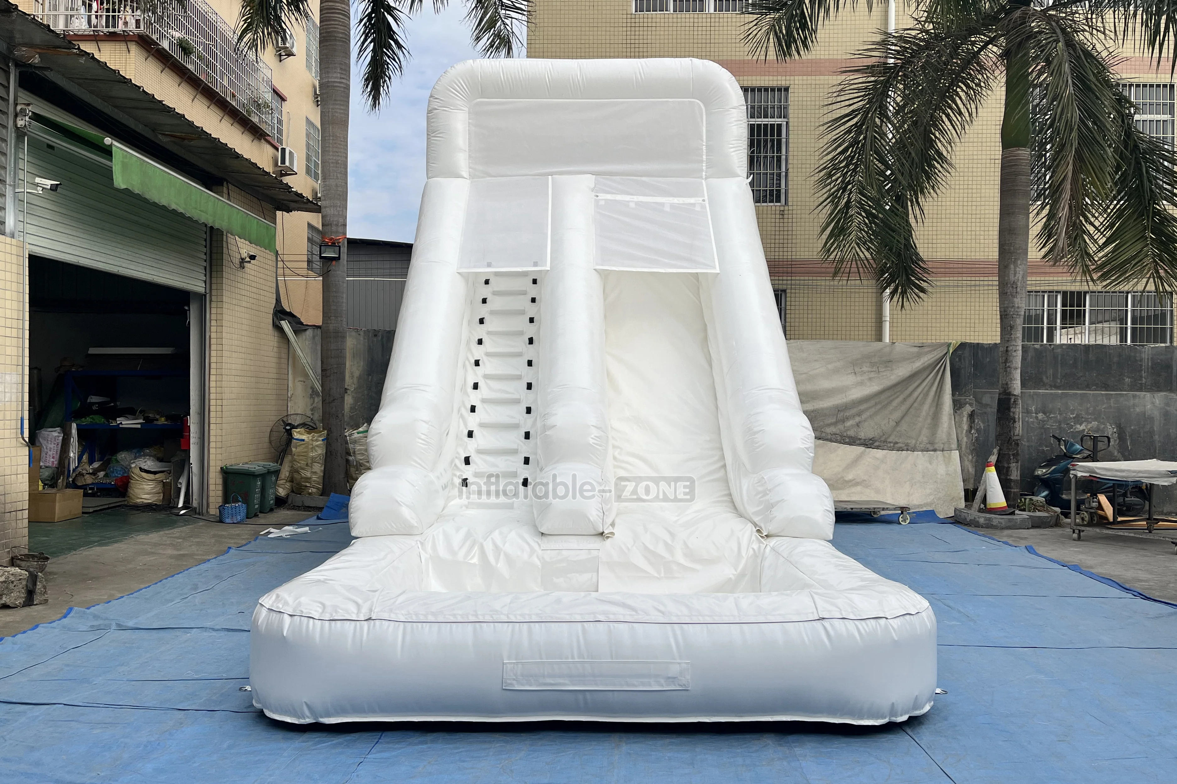 Giant Waterslides Blow Up Water Fun Inflatable Slide Into Pool ...