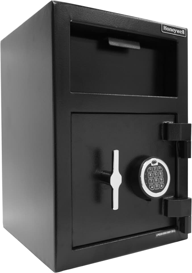 Honeywell Safes & Door Locks - Depository Safe with Drop Slot - Steel ...