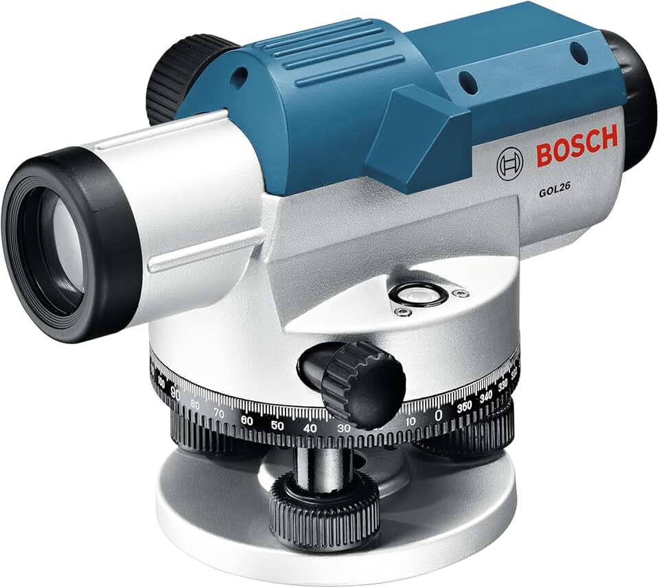 BOSCH GOL26 26X Automatic Optical Level, Includes Plumb Bob, Tool Kit, & Carrying Case - Arizona ...