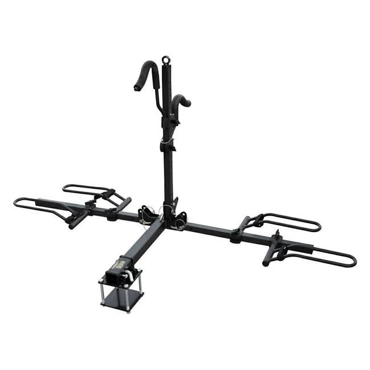 Platform Folding 2 Bike Carrier with Bumper Mount Hitch for 4 to 4.5 in ...