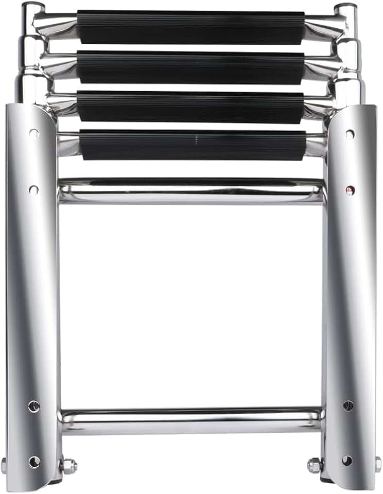 Ladders,4 Step Boat Ladder Stainless Steel Telescoping Extendable Dock ...