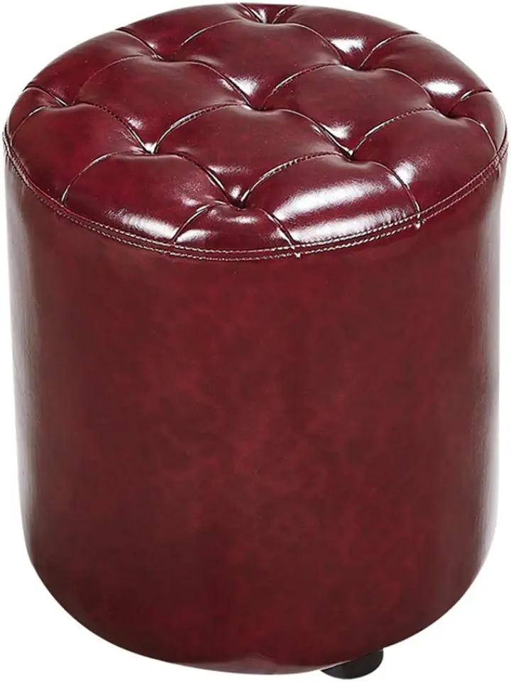 Swivel Stool Footstool Ottomans Foot Stool Cube pouffe Footstool ...