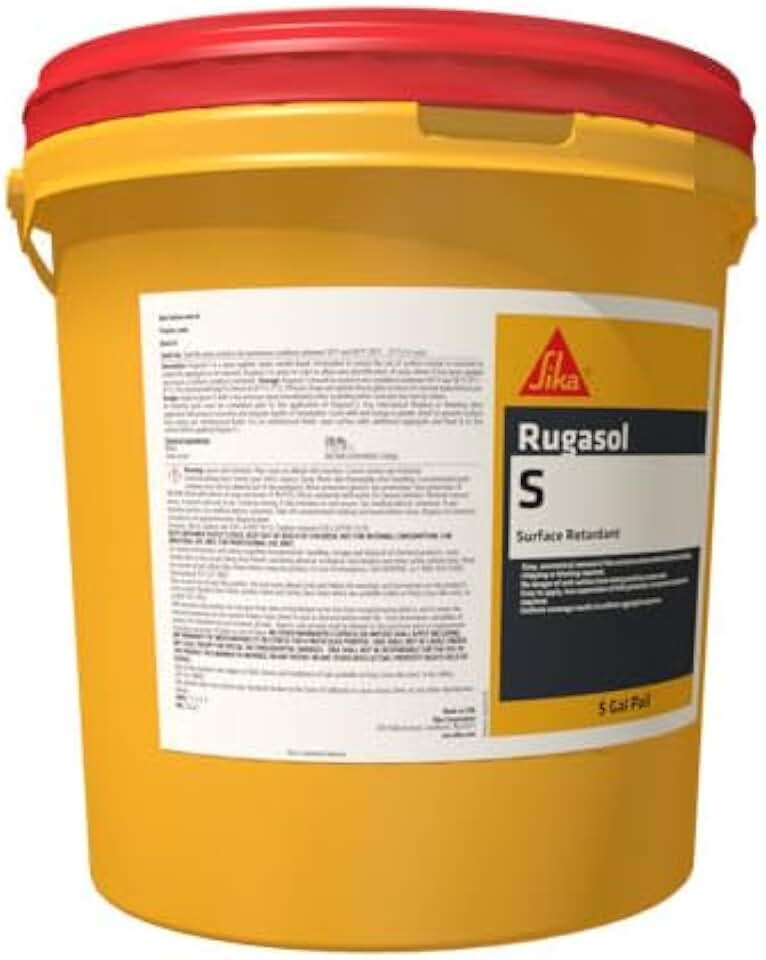 Sika Rugasol S Spray-Applied Surface Retardant for Exposed Aggregate ...