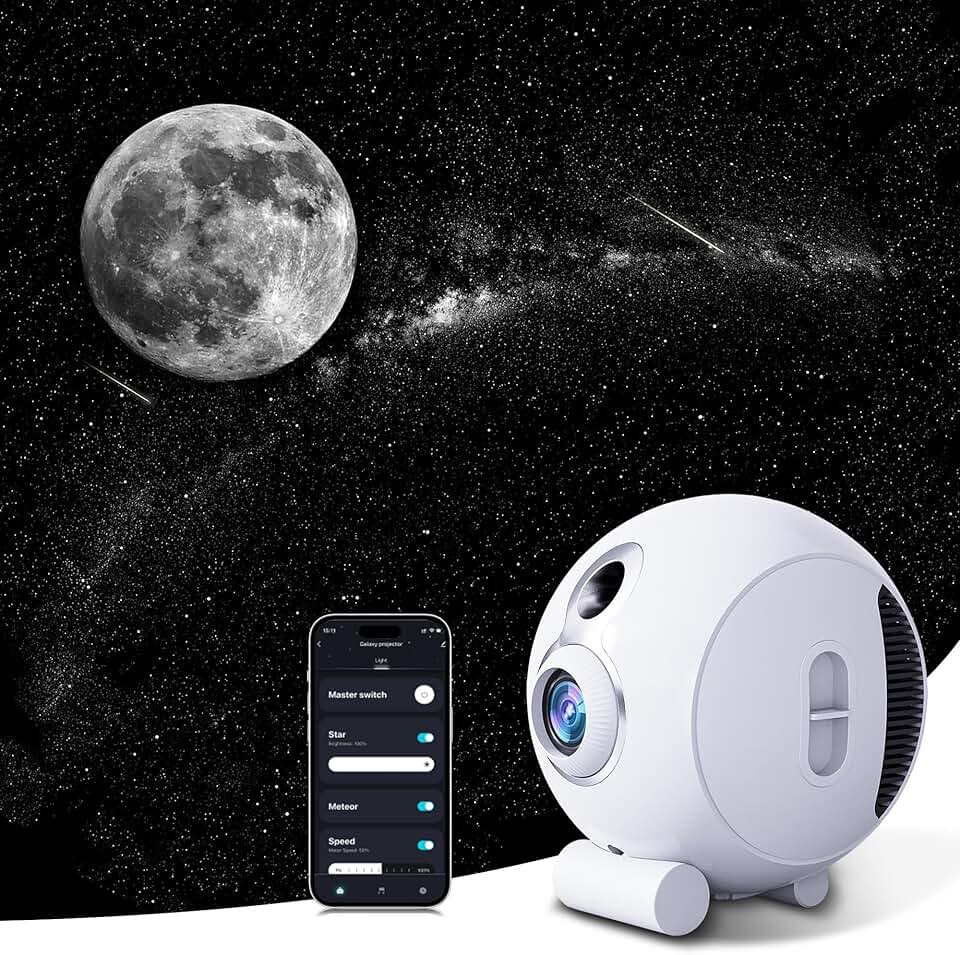 Star Projector Night Lights, Planetarium Night Sky Galaxy Projector ...
