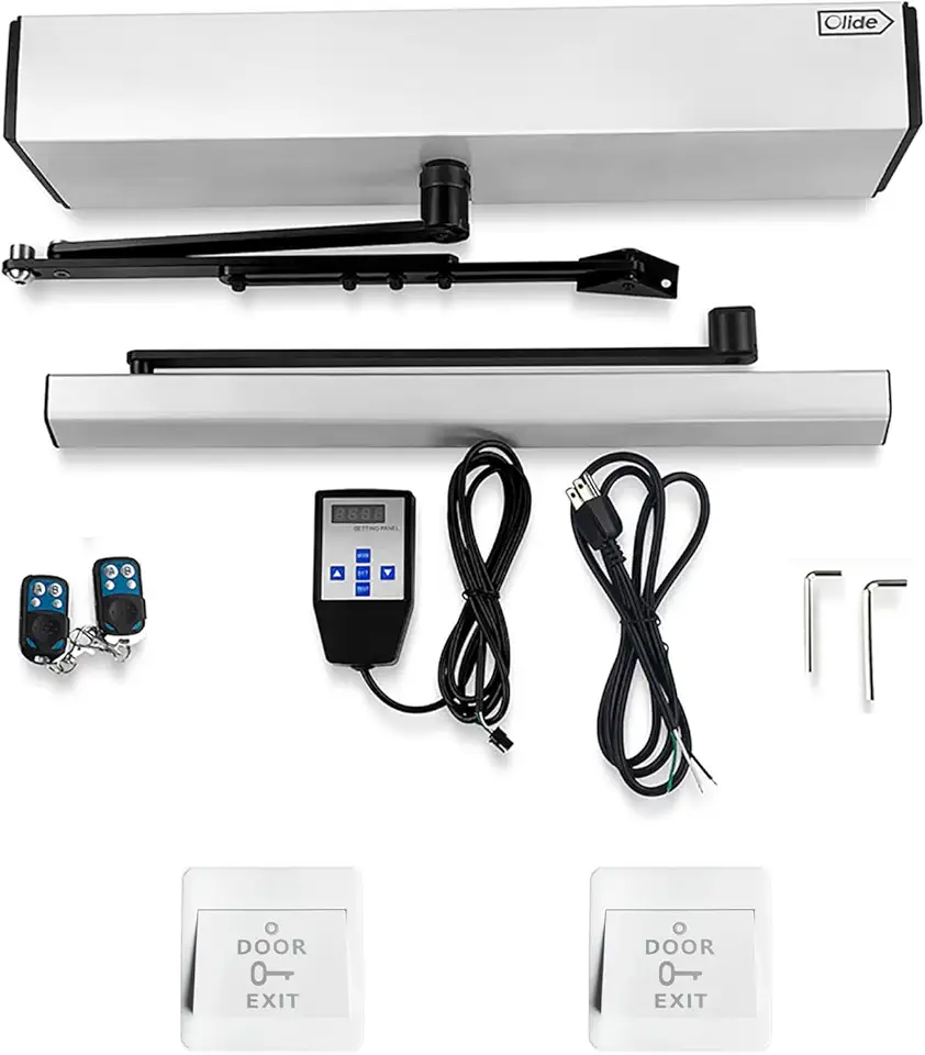 Automatic Swing Door,Push Button Swing Door Opener Remote Control Swing ...