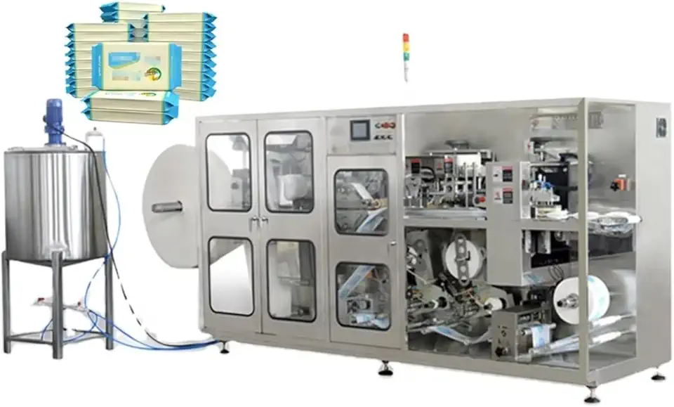 High-Speed Wet Wipes Making Machine | Versatile Wet Wipes Production ...
