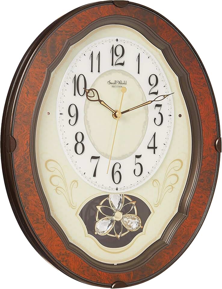 Rhythm Clocks "Caprice" Musical Motion Clock - Overstock Arizona