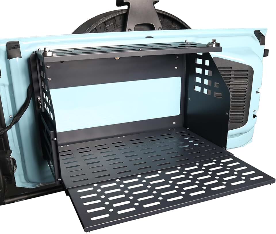 Widened Tailgate Table for Ford Bronco 2/4 Door 2021 2022 2023 2024 ...