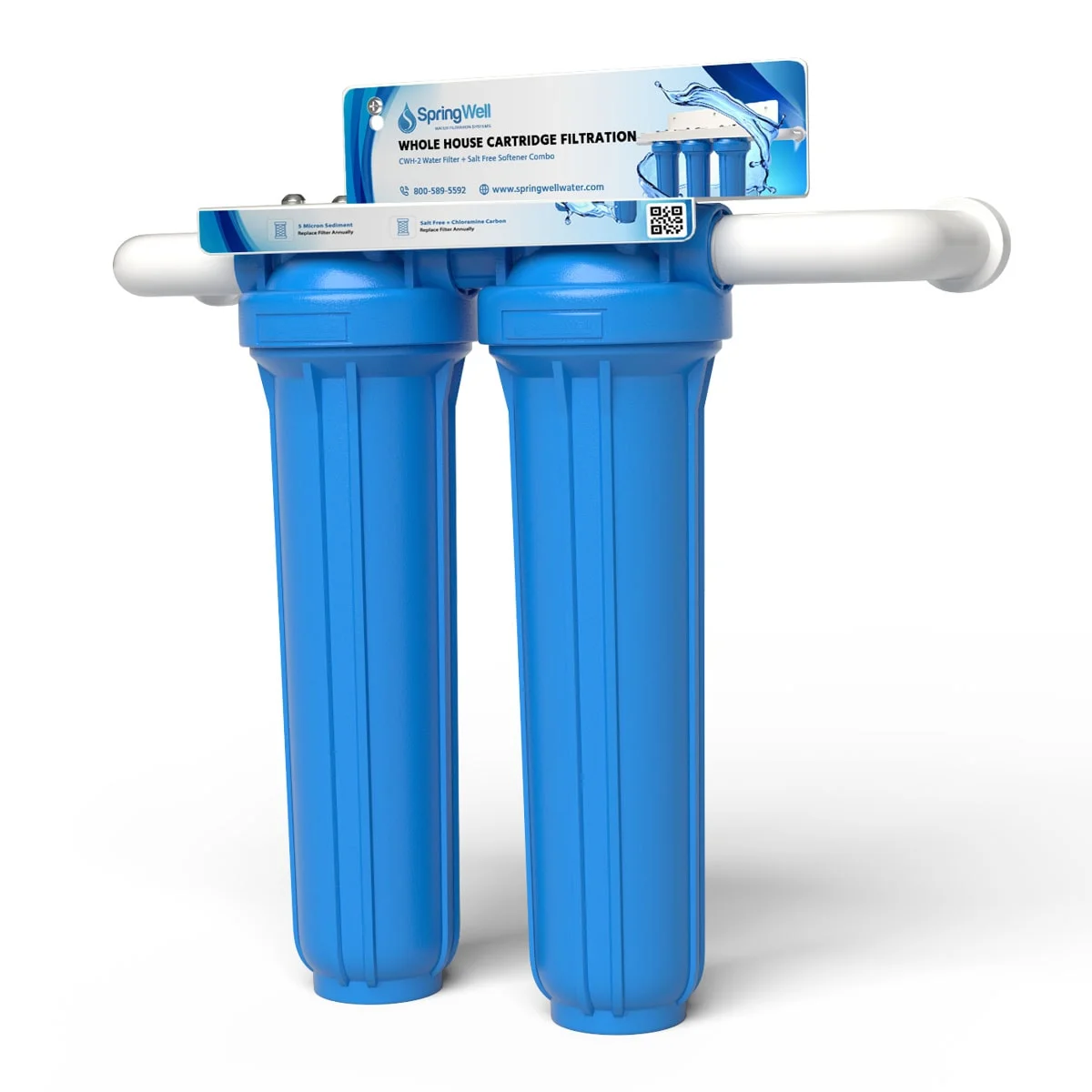 SpringWell Whole House Water Filter Cartridge System - Carbon ...