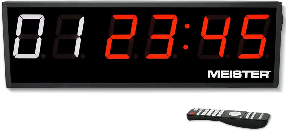 Meister GoHard Large 26" Gym Clock, Race & Interval Timer - Arizona Outlet
