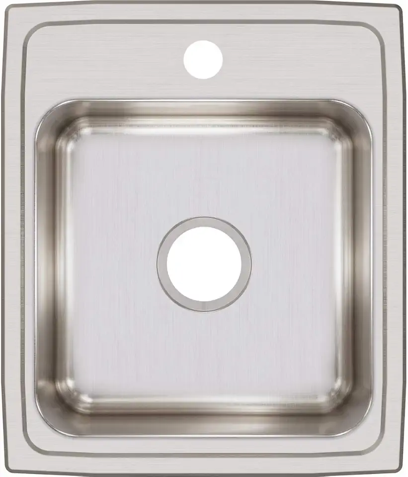 Elkay Lustertone LR17201 Single Bowl Top Mount Stainless Steel Sink - Arizona Outlet