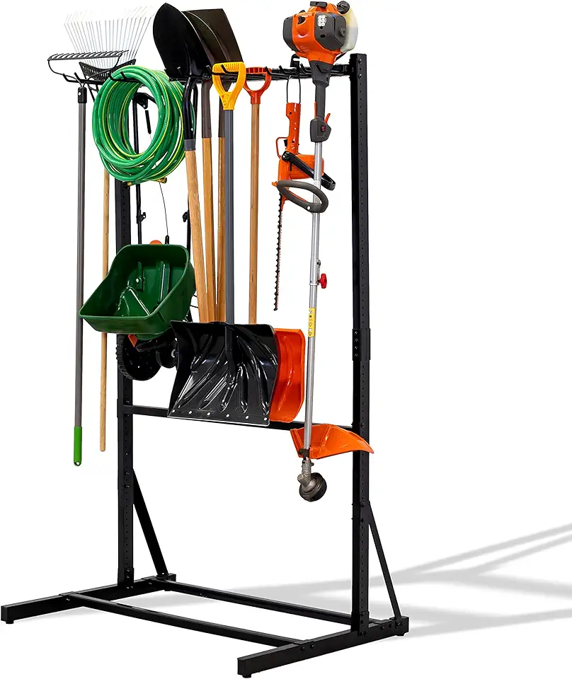 StoreYourBoard Freestanding Tool Storage Rack, Garage Floor Stand ...