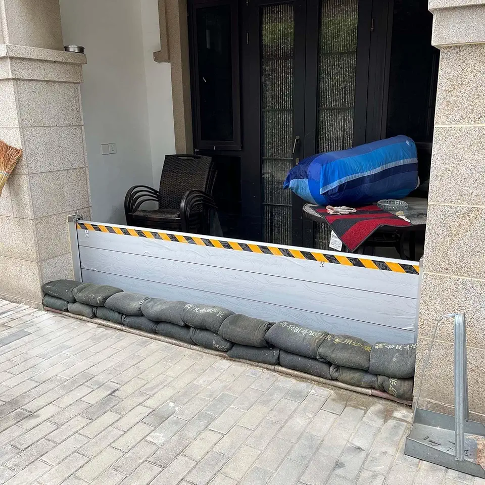 flood barrier, 1 2 3 4 M Reusable Flood Barrier, Heavy Duty Removable ...