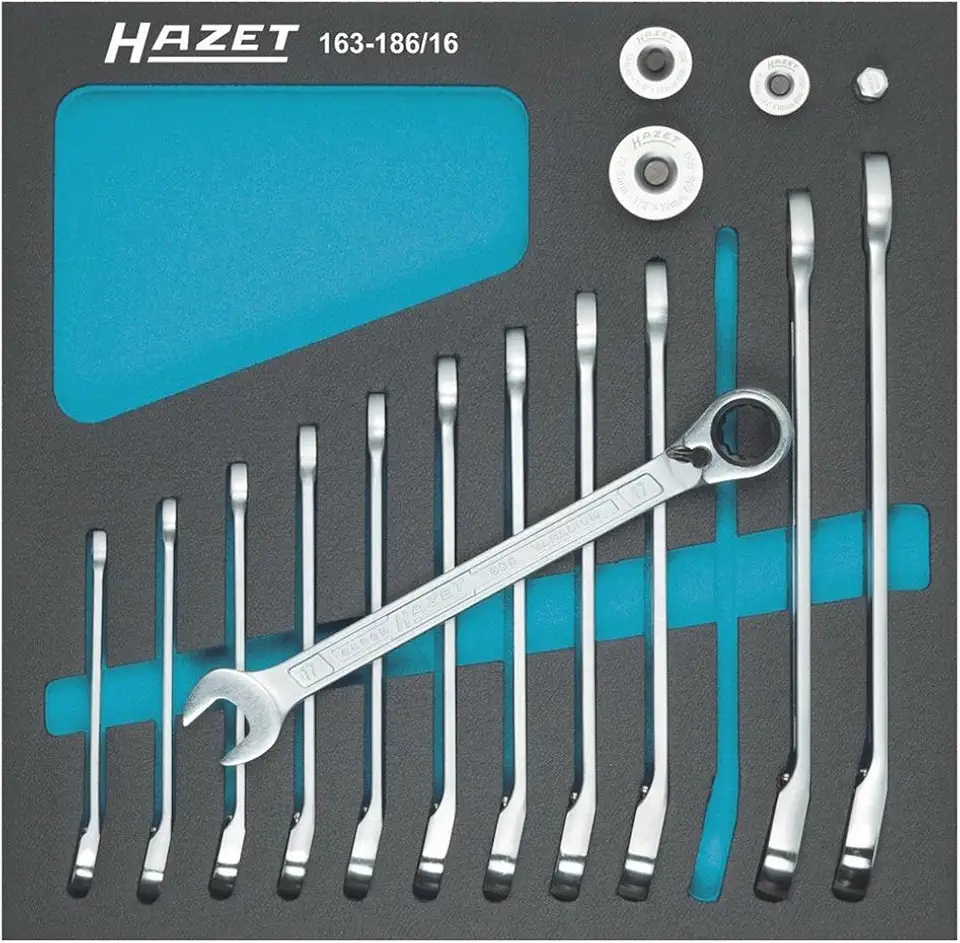 Hazet 163-186/16 Tool Set in Safety-Insert-System - Overstock Arizona