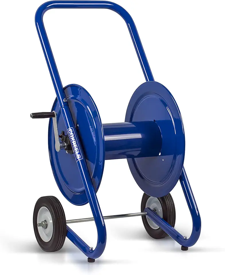 Coxreels 117-3-200-DM Hand Crank Dolly Hose Mount | Water Hose Cart ...