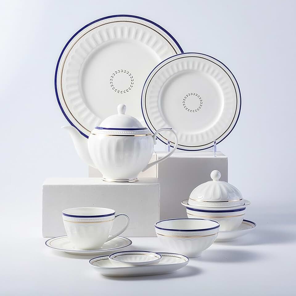 Porcelain ceramic tableware Hotel restaurant bowls and plates Phnom ...