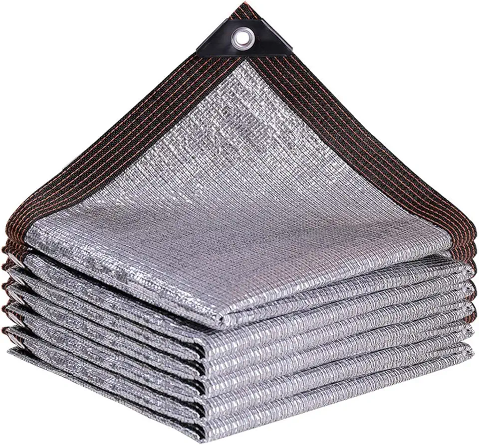 Shade Cloth Reflective Aluminet Sunblock Shade Net UV Resistant,Garden ...