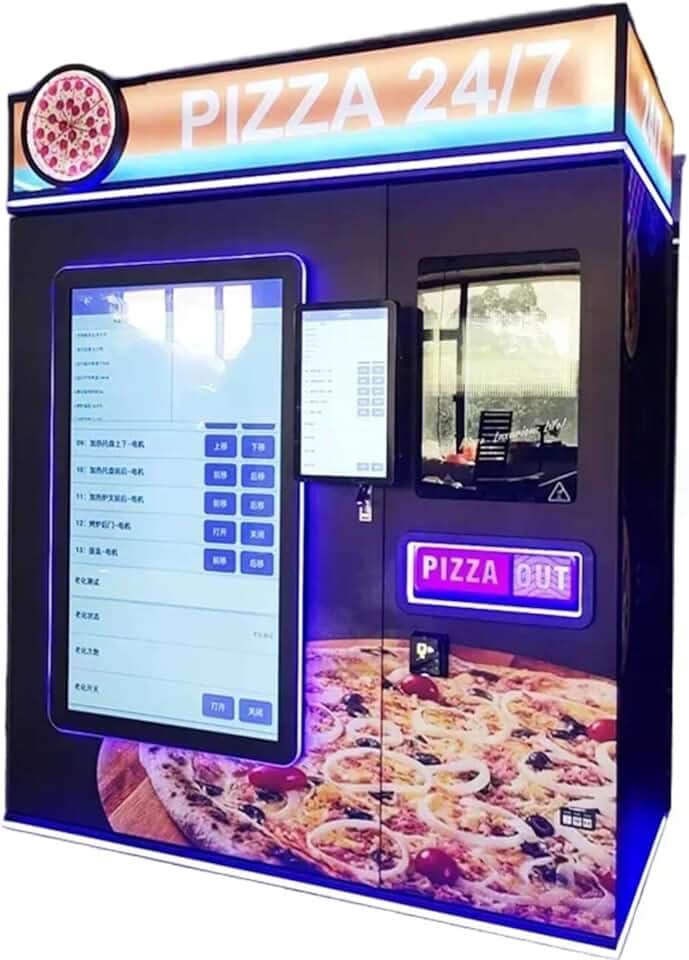 High-Efficiency Automatic Pizza Making Machine - Stores 72 Pizzas ...