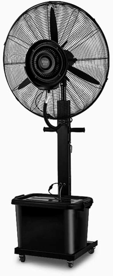 Floor Fans,Cooling Quiet,Adjustable-Height Oscillating Pedestal Fan ...