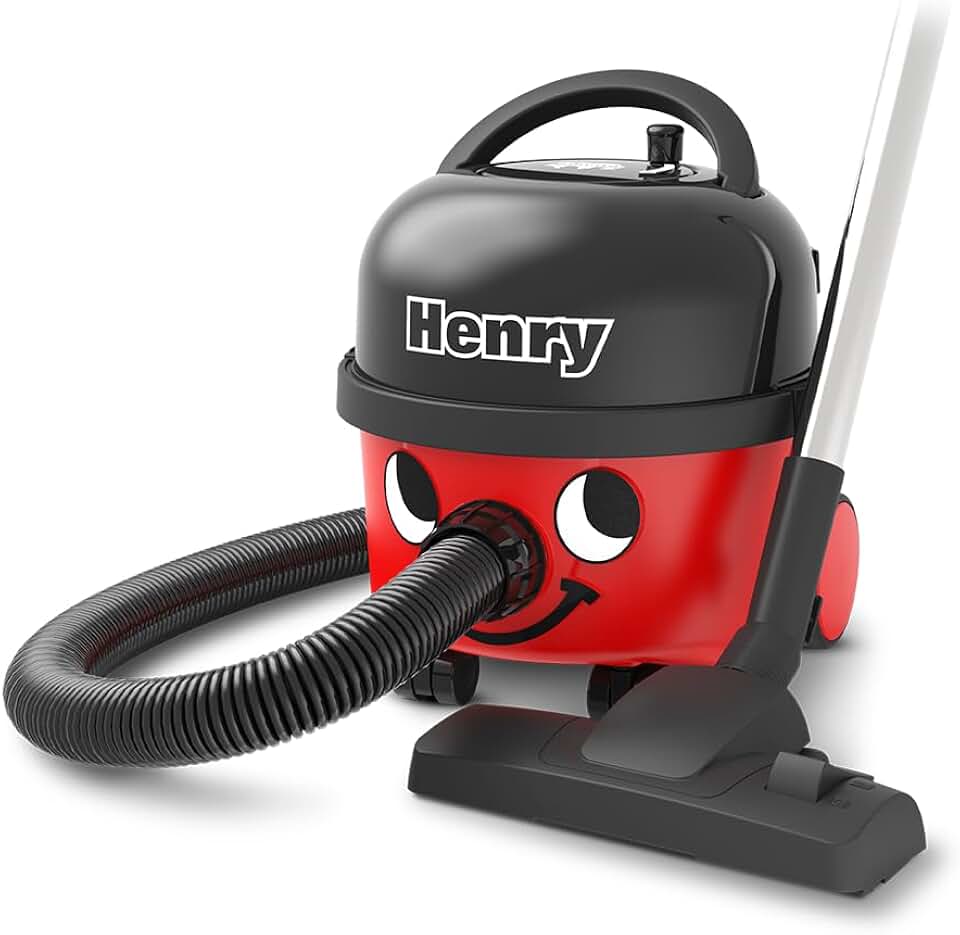Henry HVR 160-11 Bagged Cylinder Vacuum, 620 W, 6 Litres, Red and Black ...