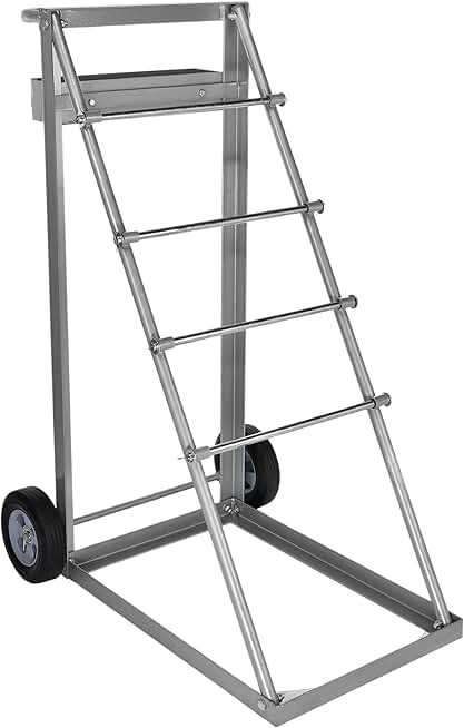 AdirPro Transportable Multiple Axle Cable Caddy - Multi-Spool Wire Rack ...