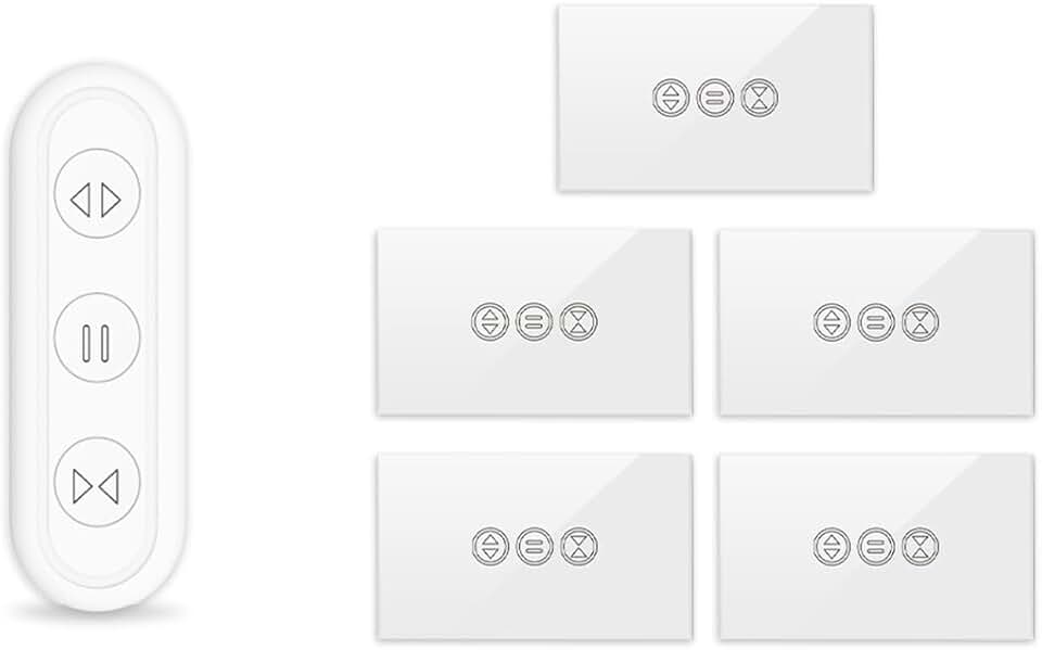 Tuya Smart App Curtain Switch with Remote - Electric Roller Shutter ...