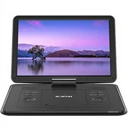 17.5" Portable DVD Player with 15.6" Large HD Screen, 6 Hours ...
