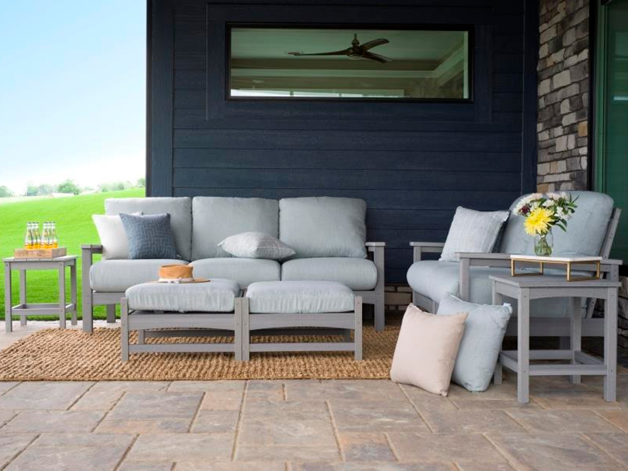 Camden Recycled Plastic Cushion Lounge Set - Costco Arizona