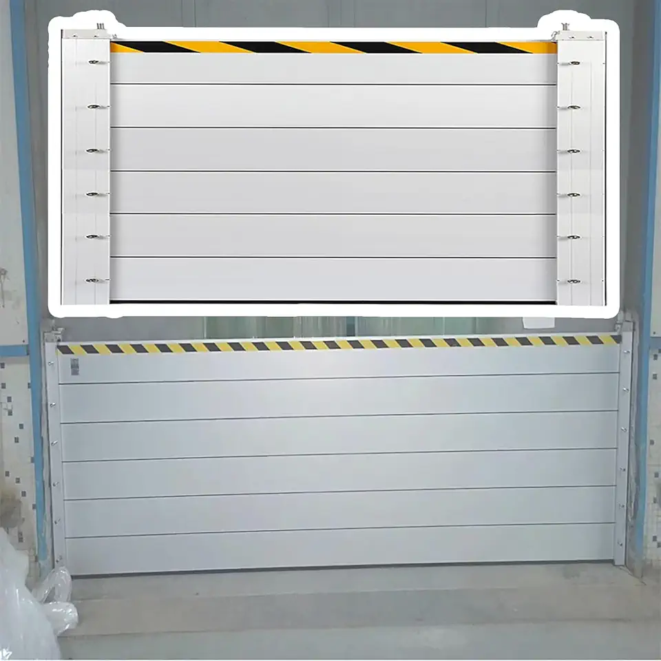 Flood Control Barrier 4Ft Height Flood Prevention Barrier Detachable ...